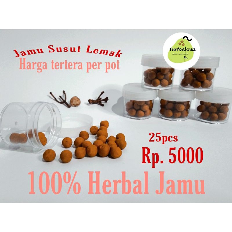 Jual Jamu pil susut lemak 100pcs | Shopee Indonesia