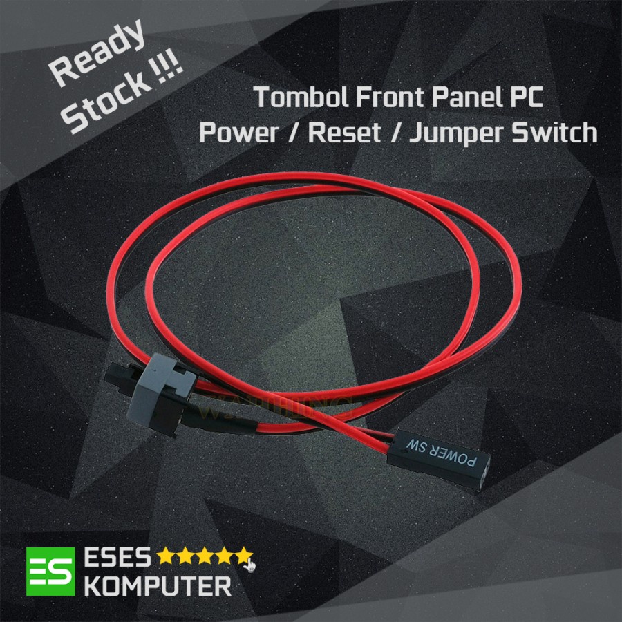 Jual Tombol Power Switch / Reset Switch Front Panel PC Komputer - Power ...