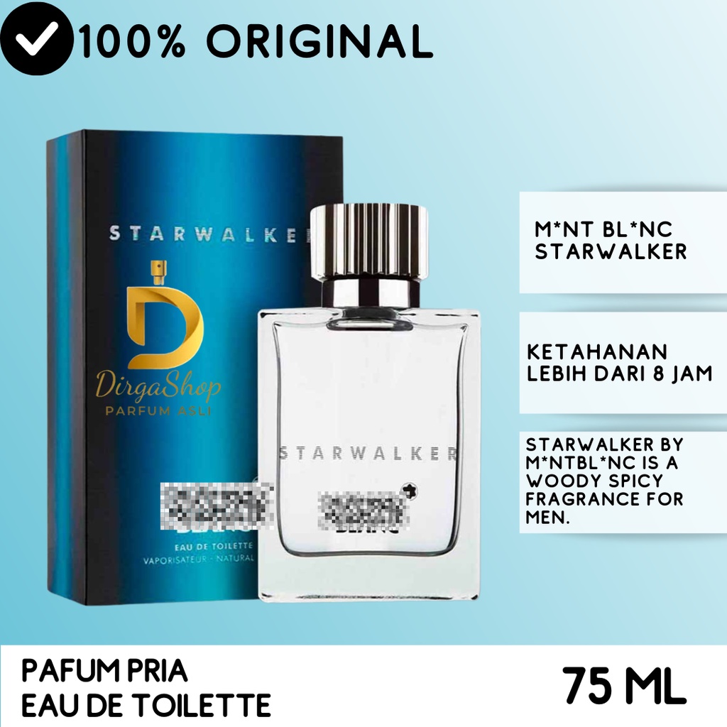 Jual Parfum Original M*nt Bl*nc Starwalker Men EDT Original | Shopee Indonesia