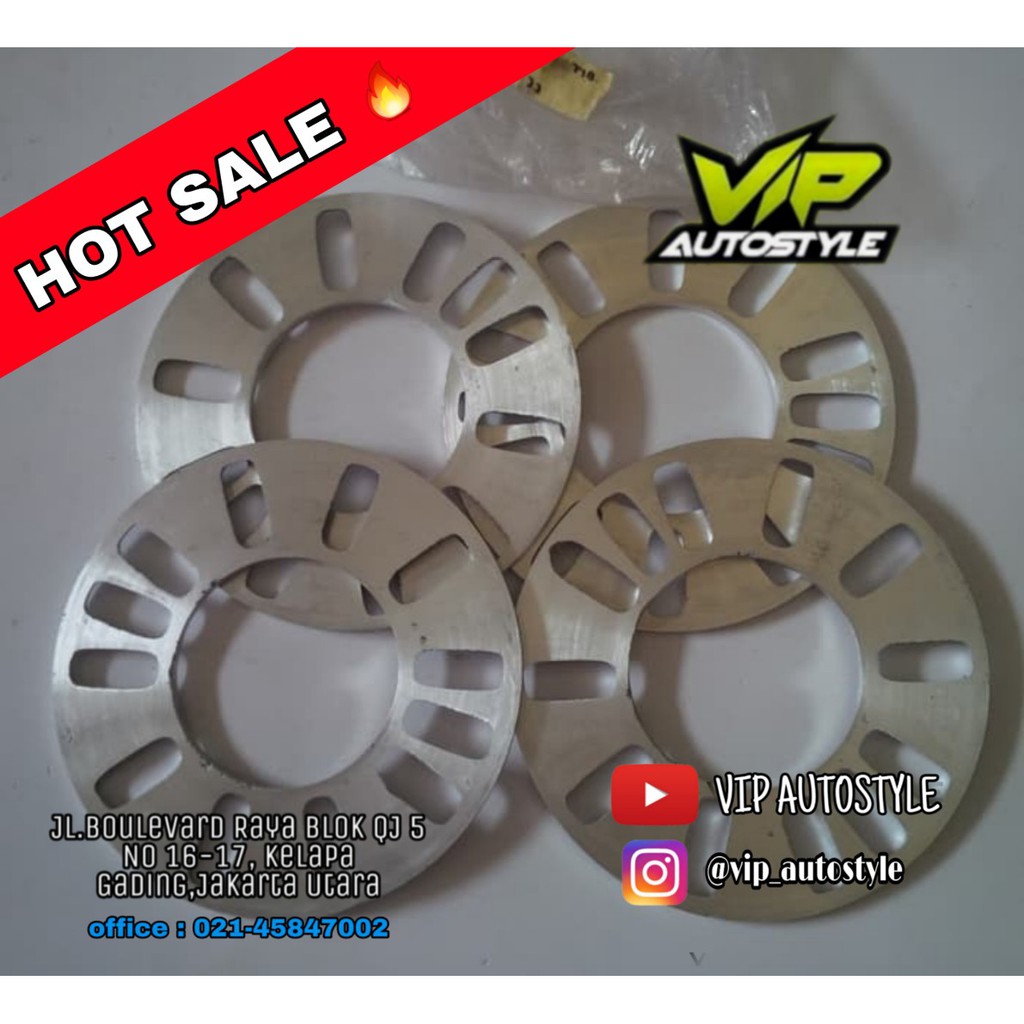 Jual SPISER SPACER Murah Ban Roda Velg Mobil 8 Mm Universal Harga ...