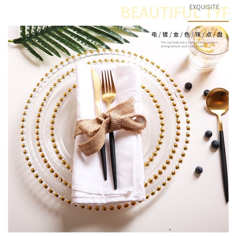 Jual ELLIS PLATE - dining plate fine dining tabble setting decoration ...