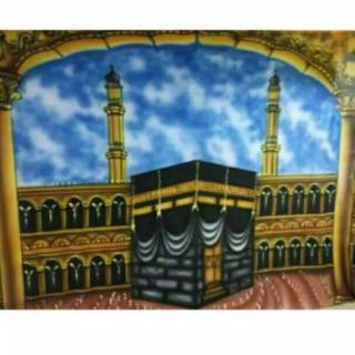 Jual Background foto kabah/manasik haji ukuran 2,5x3 Meter | Shopee ...