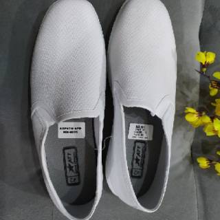 Sepatu karet pantofel putih / sepatu apd /sepatu karet putih/sepatu att ...