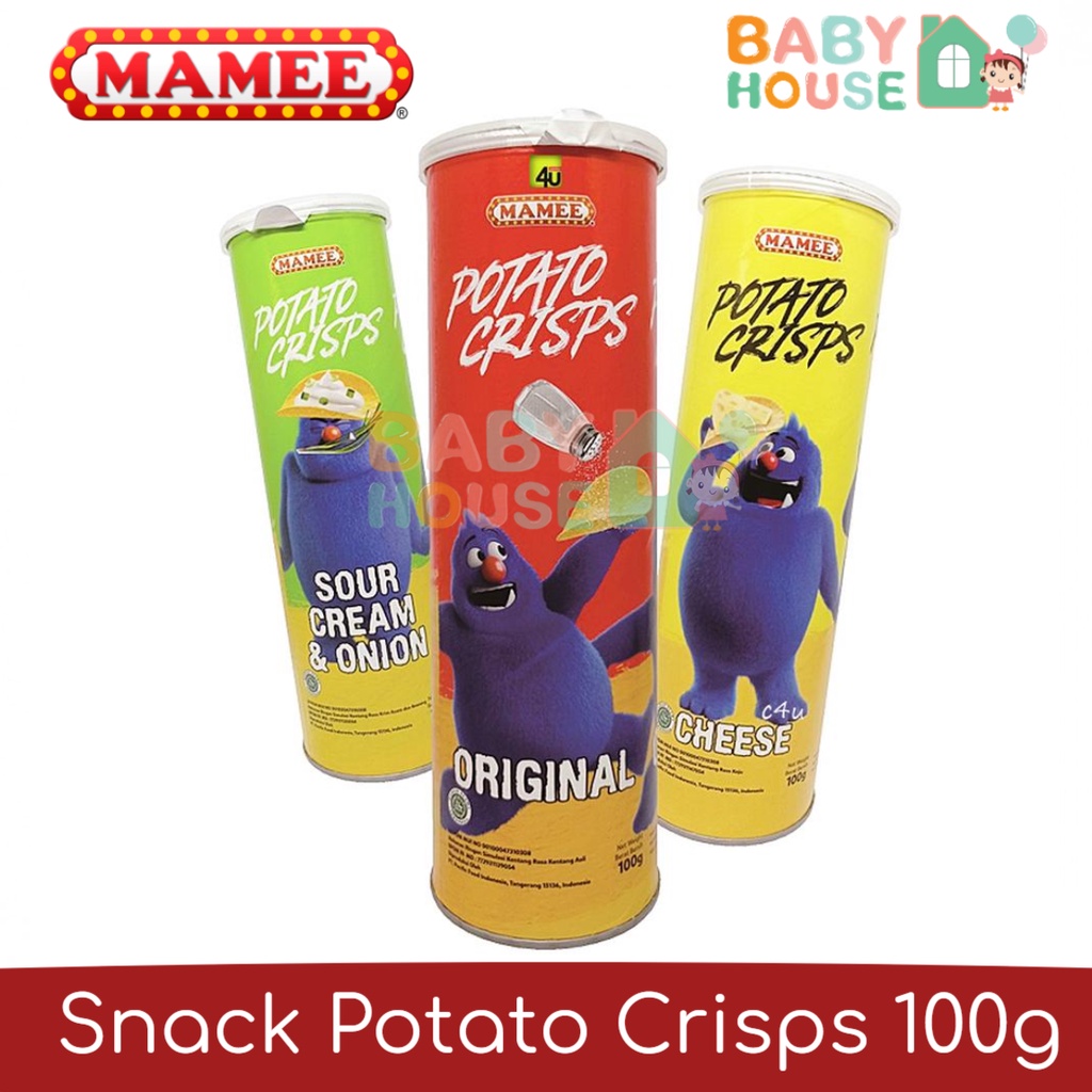 Jual Mamee Potato Crisps 100gr All Varian Mamee Potato Crisps Cheese ...