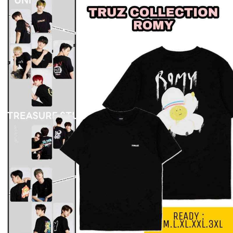 Jual KAOS Korean treasure truz collection Versi ROMY | Shopee Indonesia