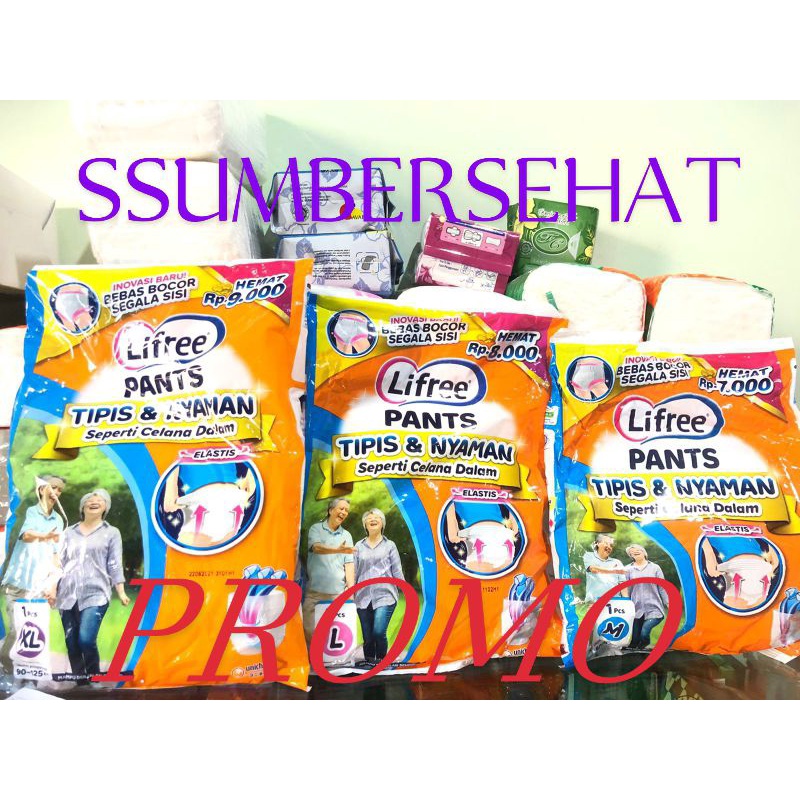 Jual PROMO Popok Dewasa Celana Lifree Adult Diapers ukuran M L XL ... Jual PROMO Popok Dewasa Celana Lifree Adult Diapers ukuran M L XL ...