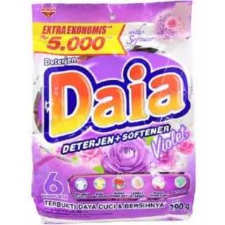 Jual Daia 5000 Plus Softener Detergent Violet 280g Indonesia|Shopee Indonesia