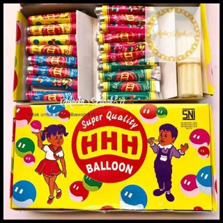 Jual BALON TIUP SEDOTAN JADUL HHH ( 1BOX ISI 32 PCS) | Shopee Indonesia