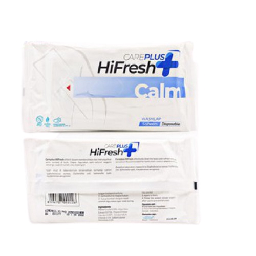 Jual Washlap HiFresh Calm Care Plus Disposable 5 Sheets | Shopee Indonesia