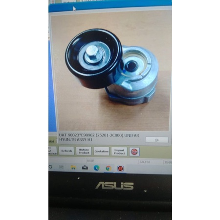 Jual TENSIONER FAN BELT H1 BENSIN TENSIONER VAN BELT HYUNDAI H1 BENSIN ...