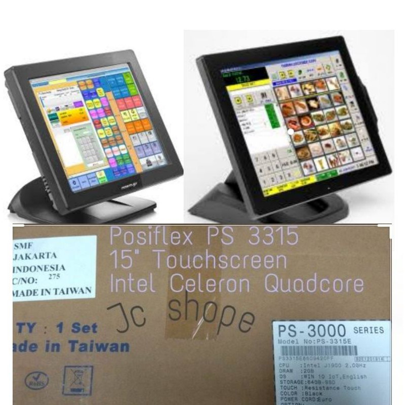 Jual Posiflex PS-3315E 15inch Touchscreen POS TERMINAL Indonesia|Shopee Indonesia