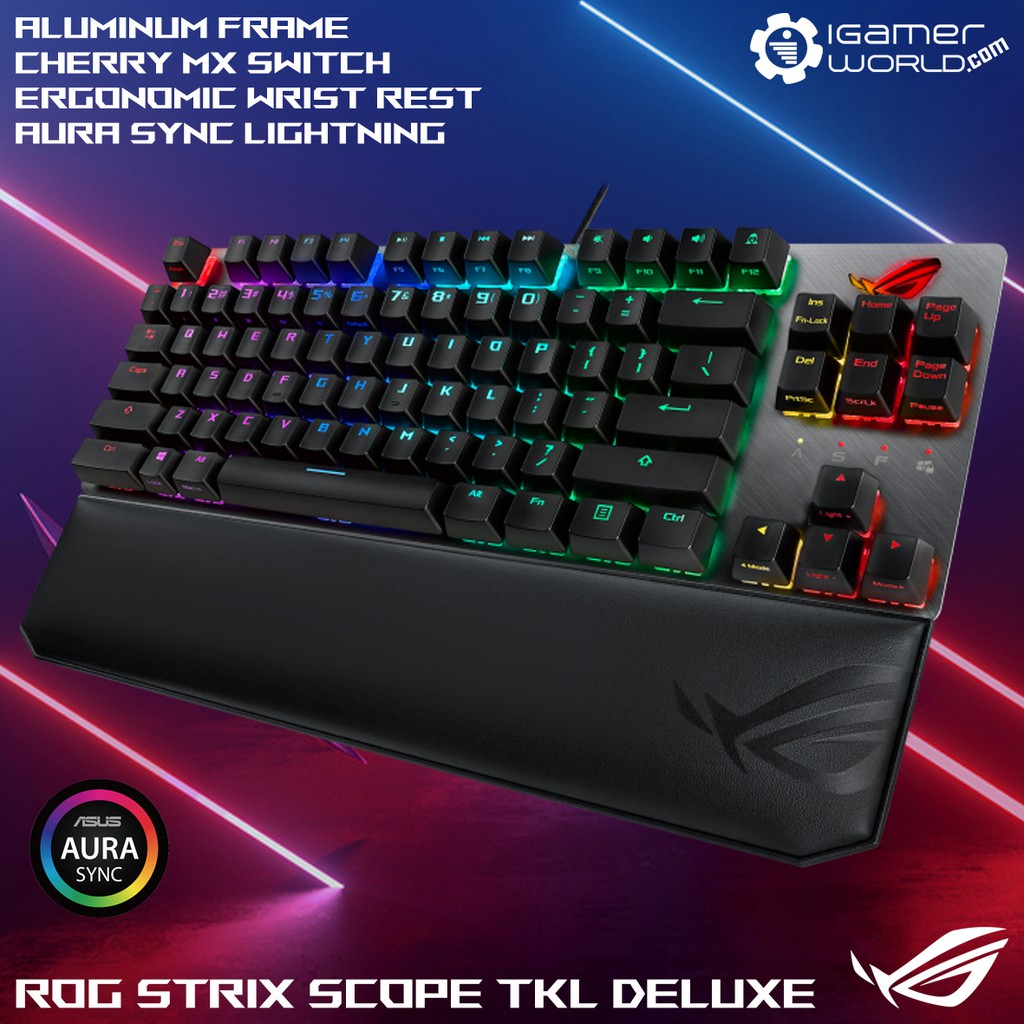 Jual ASUS ROG Strix Scope TKL Deluxe Mechanical Gaming Keyboard ...