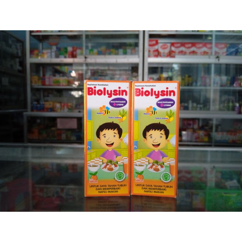 Jual BIOLYSIN SYRUP 60ML | Shopee Indonesia