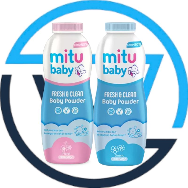 Jual Mitu Baby Powder 100+50gr | Shopee Indonesia