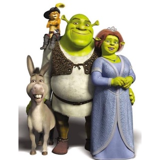 Jual BONEKA ANIMASI SHREK dari DREAMWORKS USS (Gingerbreadman,Donkey ...