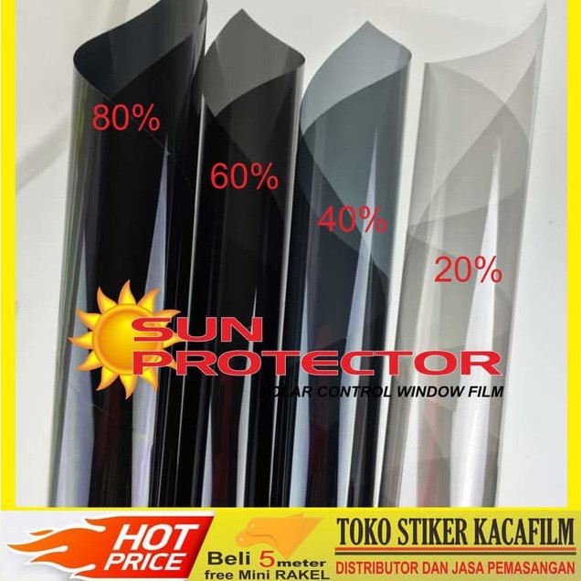 Jual Sticker Stiker Wallpaper Kaca Film Jendela Rumah Riben Hitam Kaca Filem Mobil Tolak Panas ...