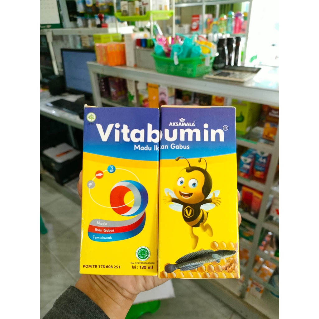 Jual VITABUMIN (Madu Ikan Gabus) 130ml | Shopee Indonesia Jual VITABUMIN (Madu Ikan Gabus) 130ml | Shopee Indonesia