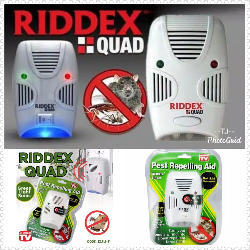 Jual Alat Pengusir / Pembasmi Kecoa dan Tikus / Riddex Plus Gen 2 ...