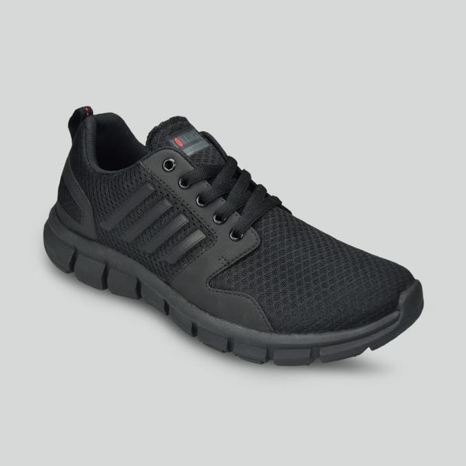 SEPATU TOMKINS PRIA "CAPTAIN AMERICA" ALL BLACK - HITAM | Shopee Indonesia