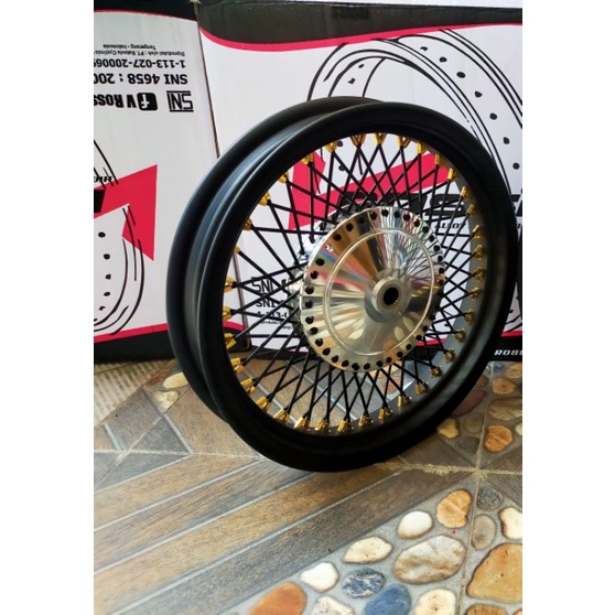Jual VELG SET BELAKANG AJA JARI JARI SERIBU BEAT SCOOPY VARIO110 GENIO SPACE VARIO125 VARIO150 ...