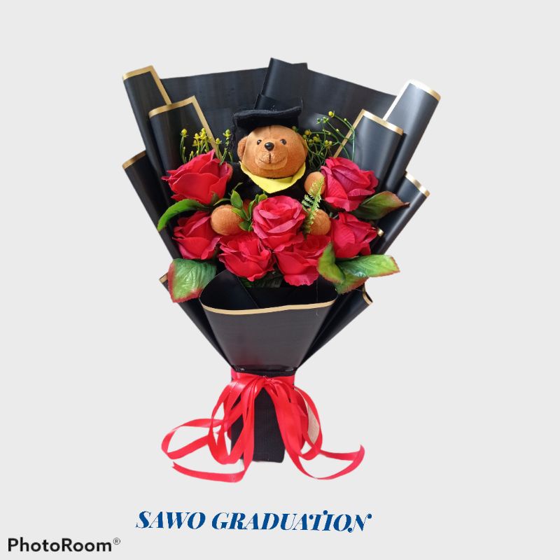 BUCKET BUNGA BUKET BUNGA Artificial, Valentine, ultah, Wisuda ...