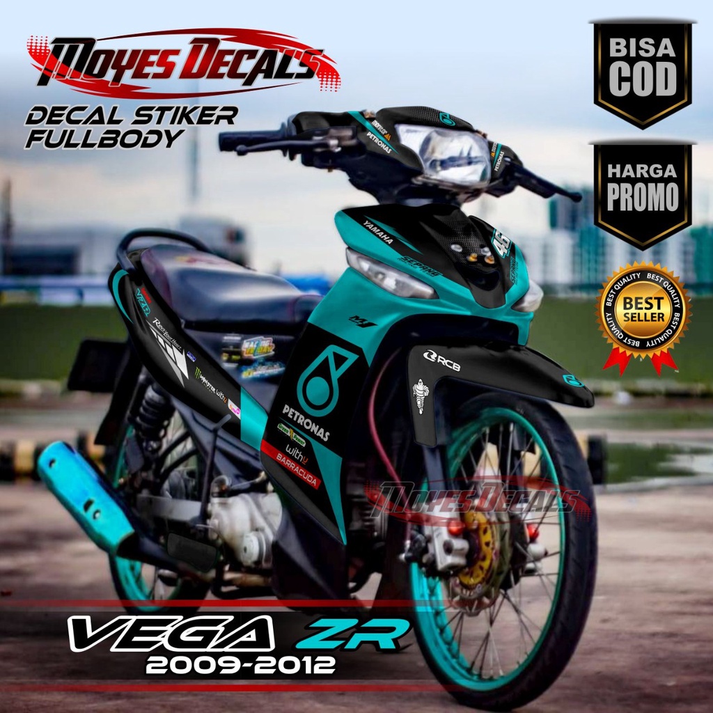 Jual Decal Yamaha Vega Zr Full Body Petronas | Shopee Indonesia