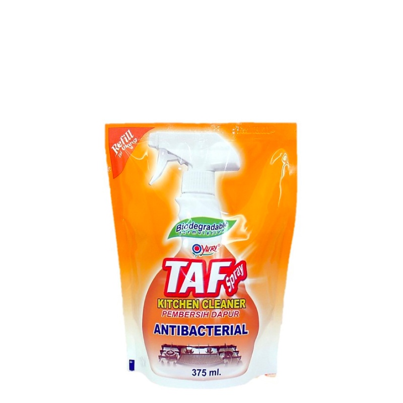 Jual Yuri Taf Kitchen Cleaner Pouch 375 mL | Shopee Indonesia