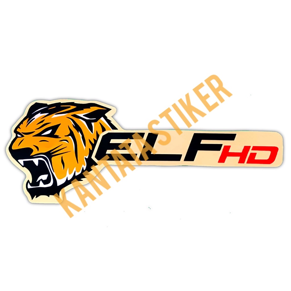Jual Stiker Mobil Isuzu Elf Hd Macan isi 1Pcs | Shopee Indonesia