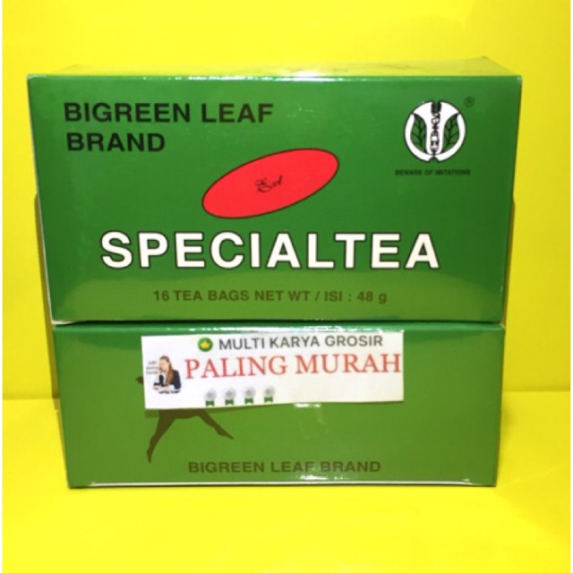 Jual Special tea extra strength bigreen leaf Special teh Indonesia ...