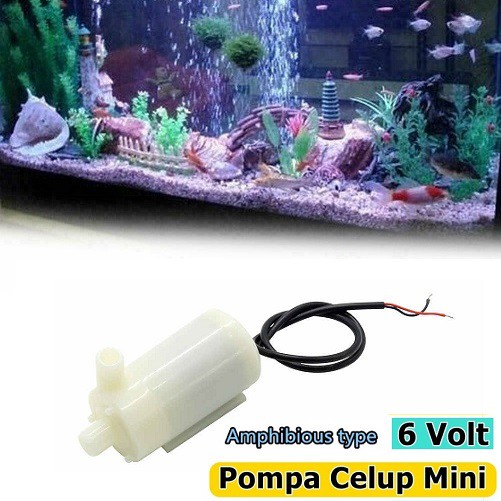 Jual Pompa Celup DC 6V Pompa Air Mini Micro Submersible Water Pump ...