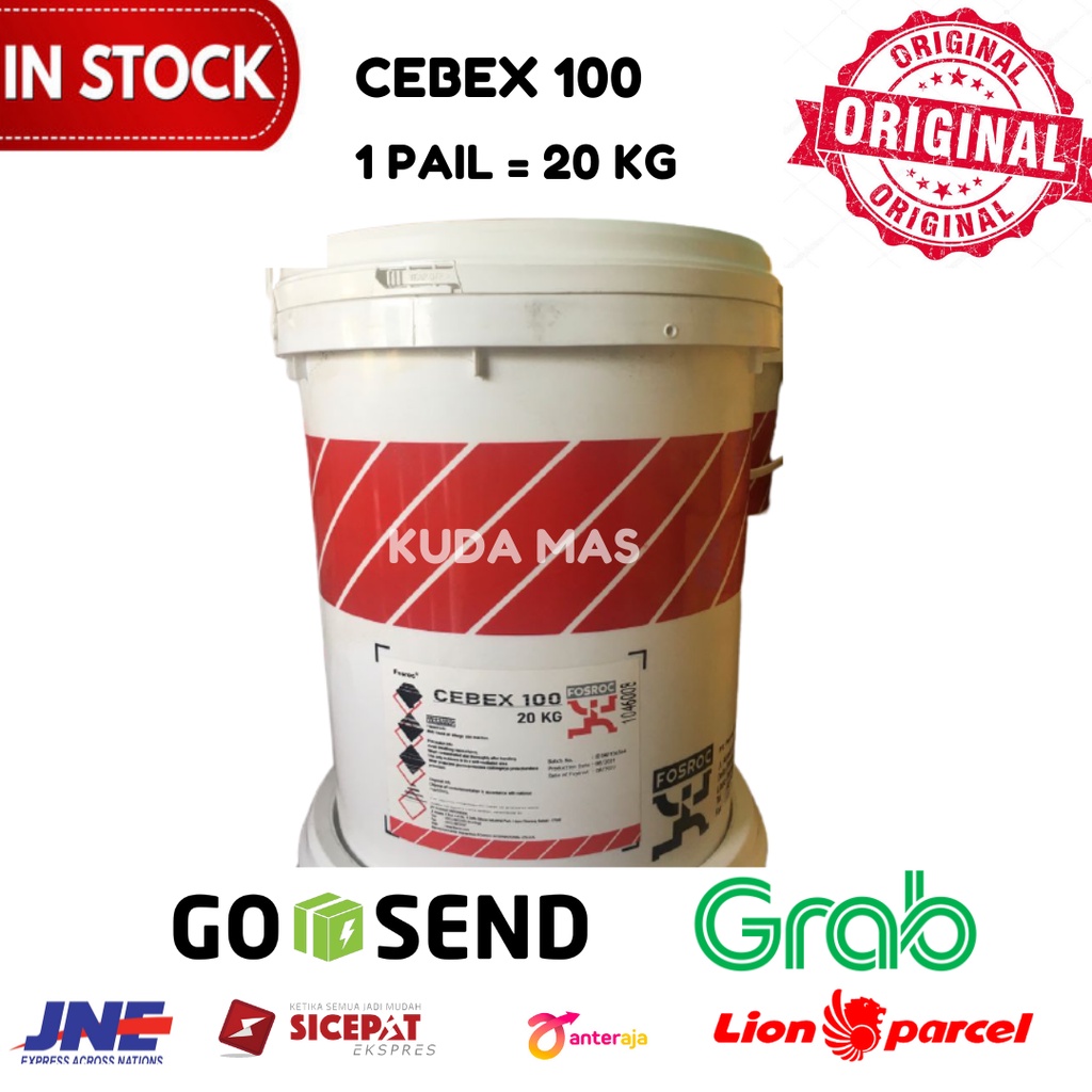 Jual CEBEX 100 Fosroc 20 Kg Additive Pekerjaan Grouting Murah | Shopee Indonesia