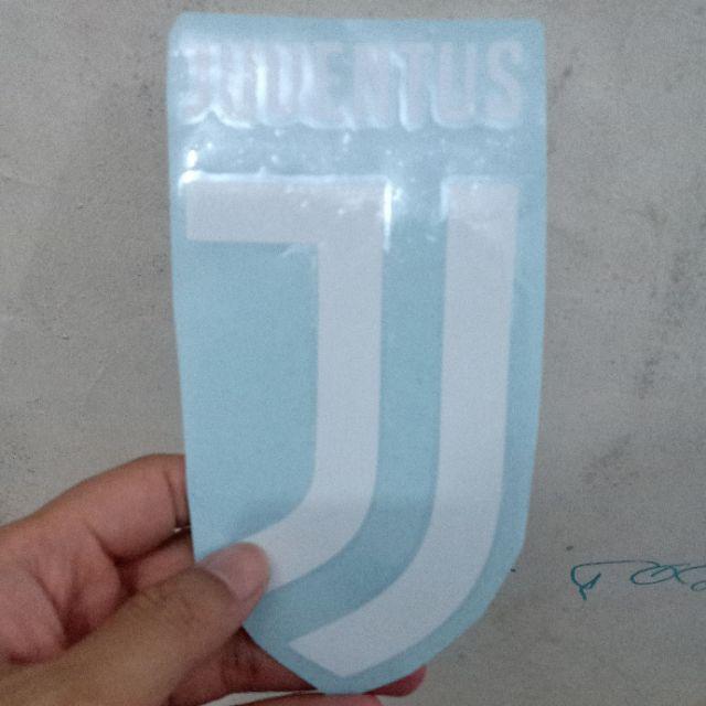 Stiker Bola Logo New Juventus Sticker Mobil Siluet Lambang Juve Baru ...