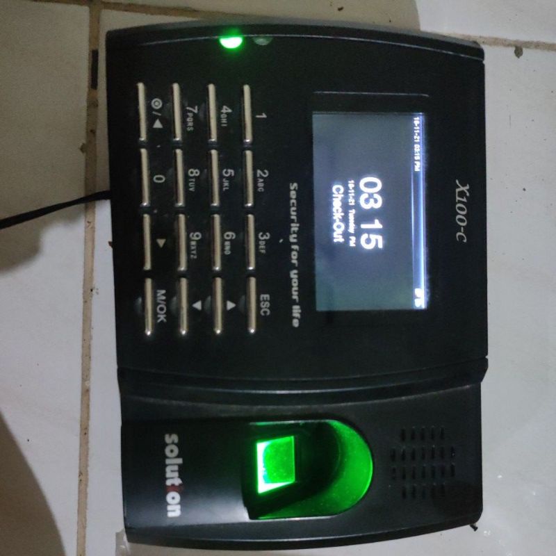 Jual mesin absensi solution X100-c | Shopee Indonesia