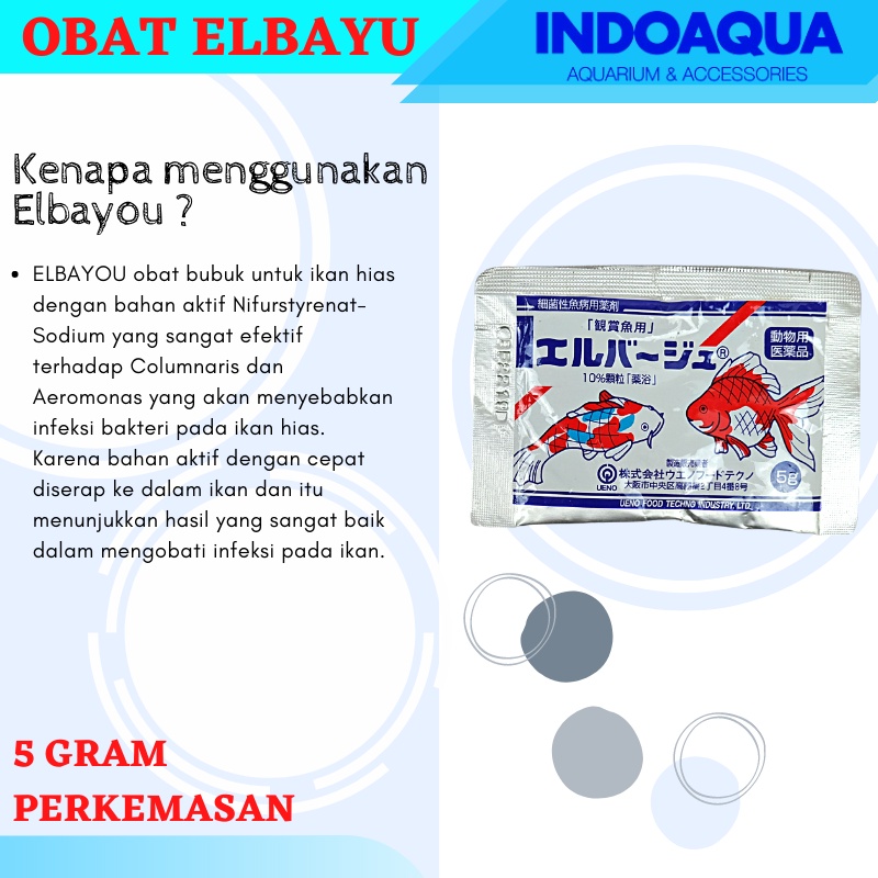 Jual Obat Ikan Hias Elbayou Kemasan 5 Gram | Obat Anti Bakteri Ikan ... Jual Obat Ikan Hias Elbayou Kemasan 5 Gram | Obat Anti Bakteri Ikan ...