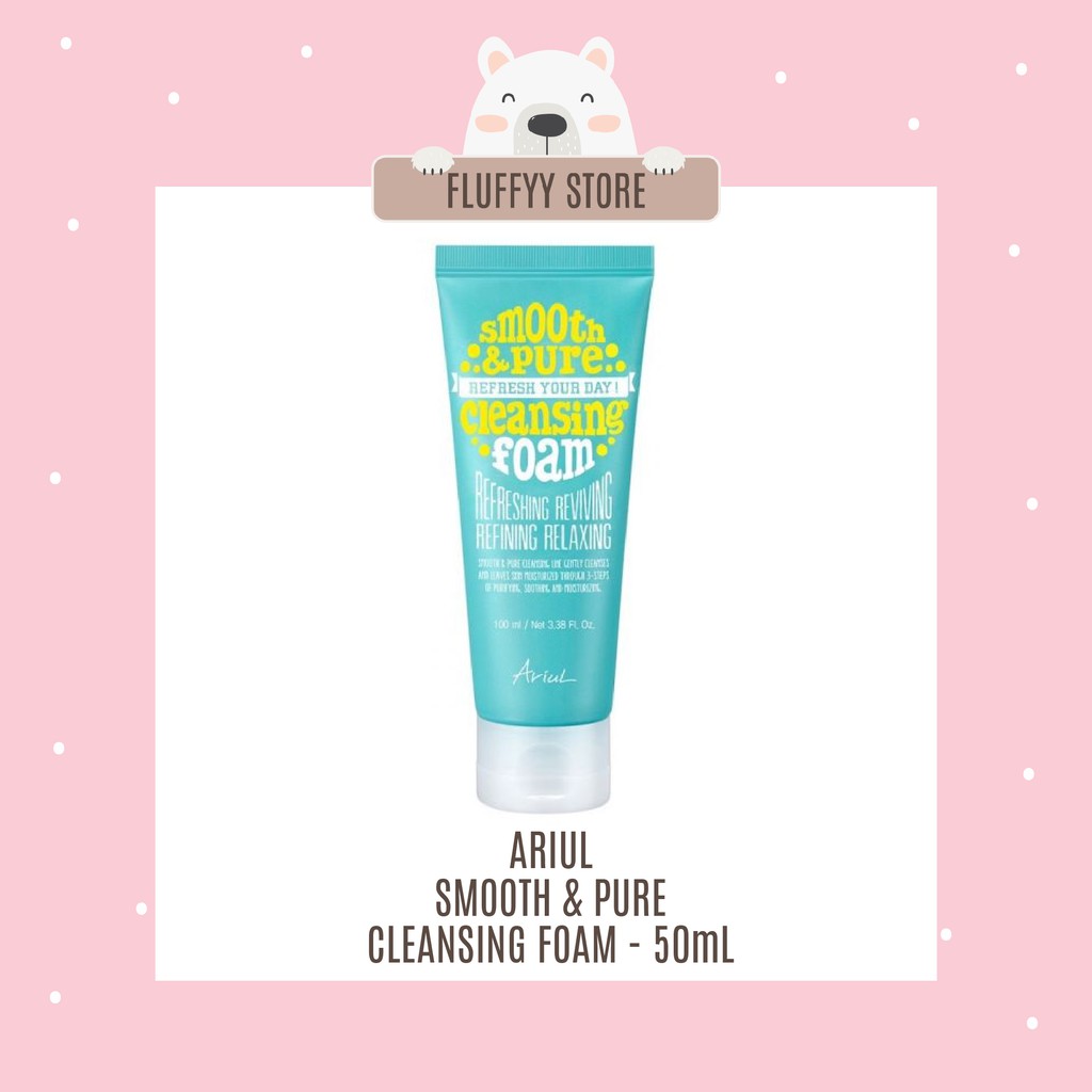 Jual Ariul Smooth & Pure Cleansing Foam - 50 mL | Shopee Indonesia