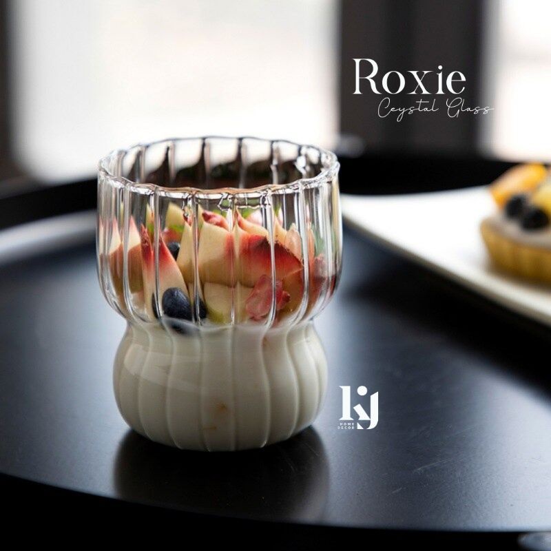 Jual KJ - Roxie Crystal Glass / Gelas Cangkir / Oatmeal Cup Breakfast ... Jual KJ - Roxie Crystal Glass / Gelas Cangkir / Oatmeal Cup Breakfast ...