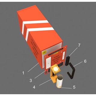 Jual Papercraft Flight Data Recorder (Black Box Pesawat), paper replika ...
