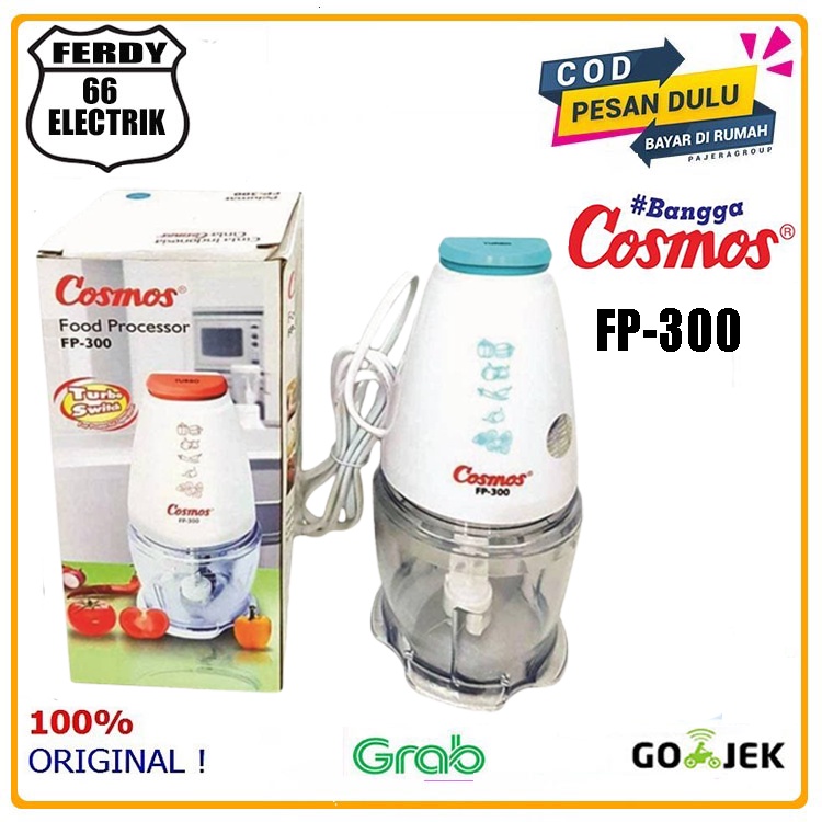 Jual COSMOS Mini Food Processor 300mL FP-300 Chopper FP300 | Shopee Indonesia