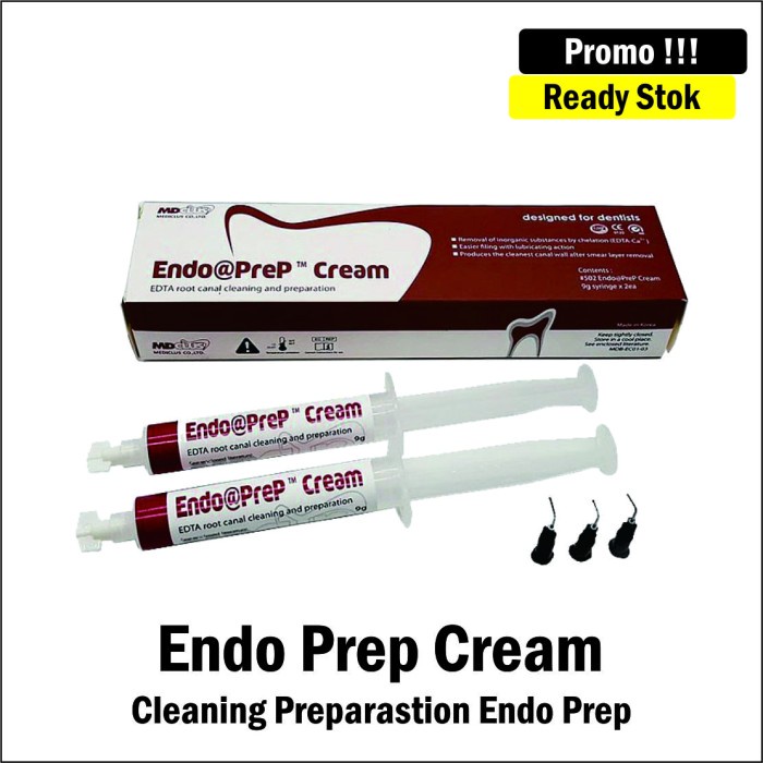 Jual EDTA Cream Endoprep Cream Base Root Canal Cleanser | Shopee Indonesia