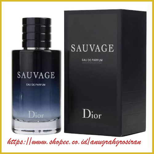Jual Christian Dior Sauvage For Men Parfum 100ml | Shopee Indonesia