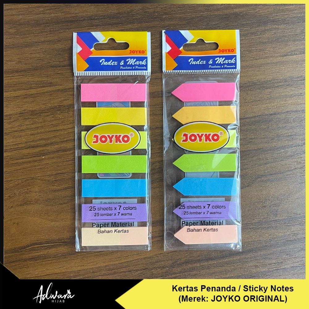 Jual JOYKO Kertas Penanda Sticky Notes / Memo Index and Mark Indonesia ...