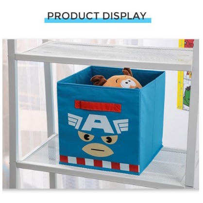 Jual MINISO Marvel Rak Box Kain Tempat Serbaguna Storage Kain | Shopee ...