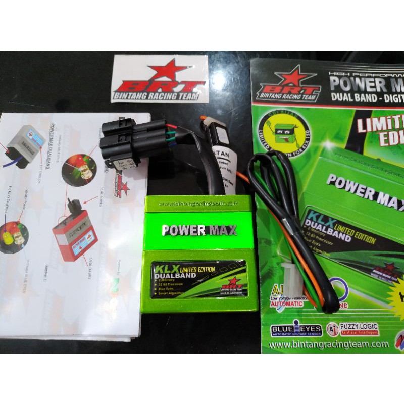 Jual CDI KLX BRT hijau dual band limited edition Indonesia|Shopee Indonesia