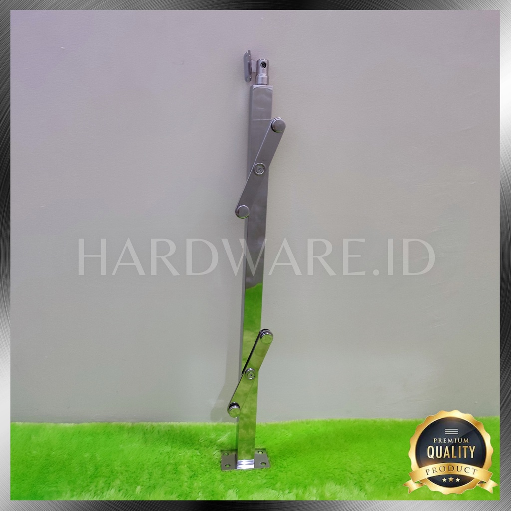 Jual Railing Tangga Stainless Model Kotak Hollow SS201 (untuk kaca ...