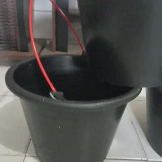 Jual ember karet murah 18 hitam / ember anti pecah /ember pelan / ember ...