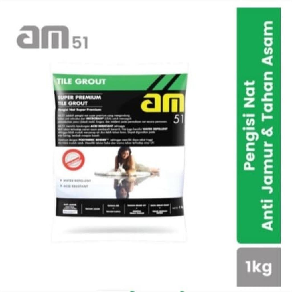 Jual AM 51 1S WHITE 1KG - Pengisi Nat Premium | Shopee Indonesia