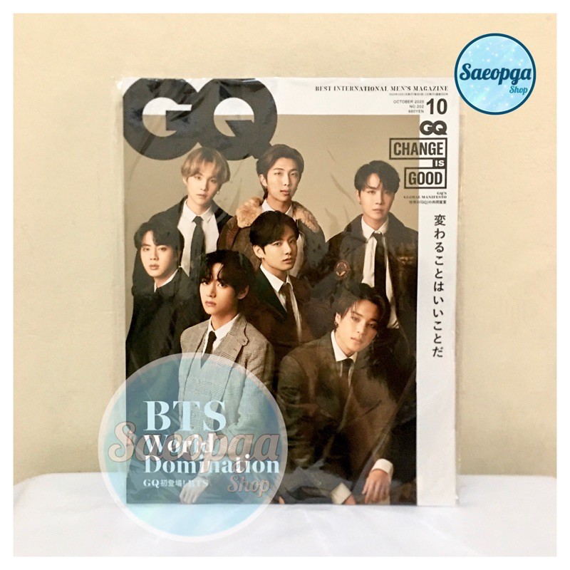 Jual BTS - GQ MAGAZINE JAPAN OFFICIAL Indonesia|Shopee Indonesia
