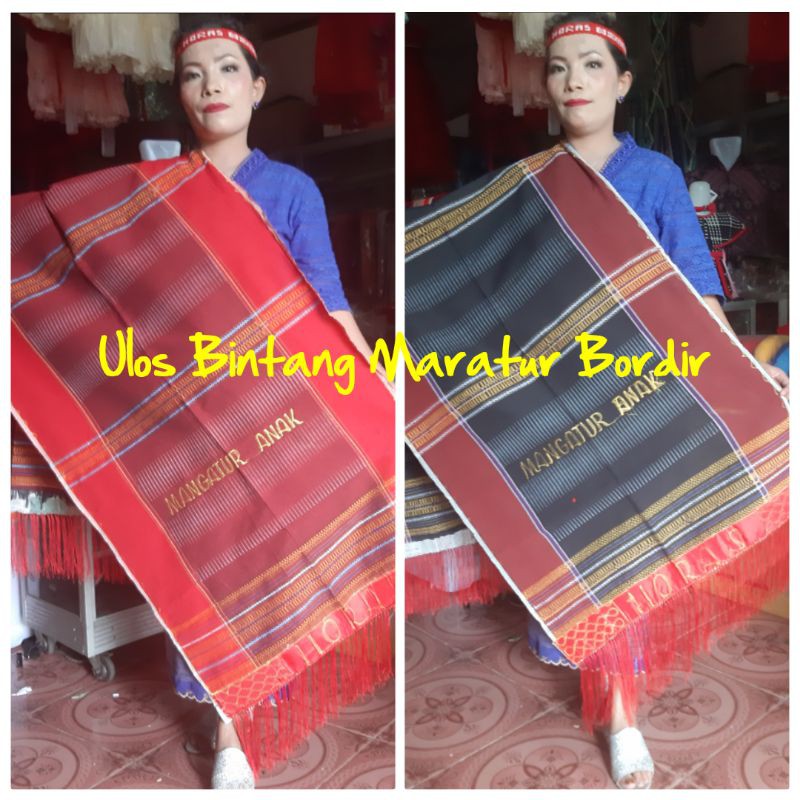 Jual Ulos Bintang Maratur Bordir | Shopee Indonesia