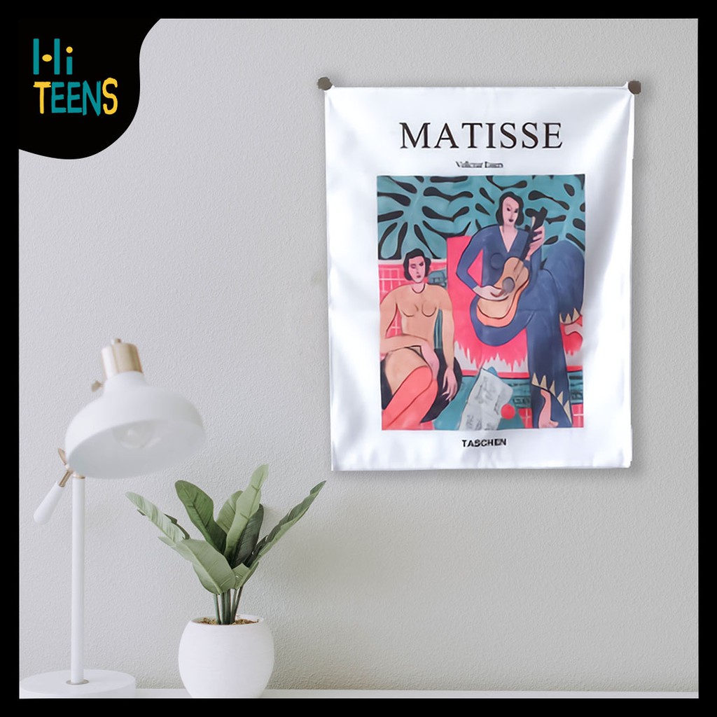 Jual Hanging Fabric / Poster Kain Gantung modern permadani lukisan ...