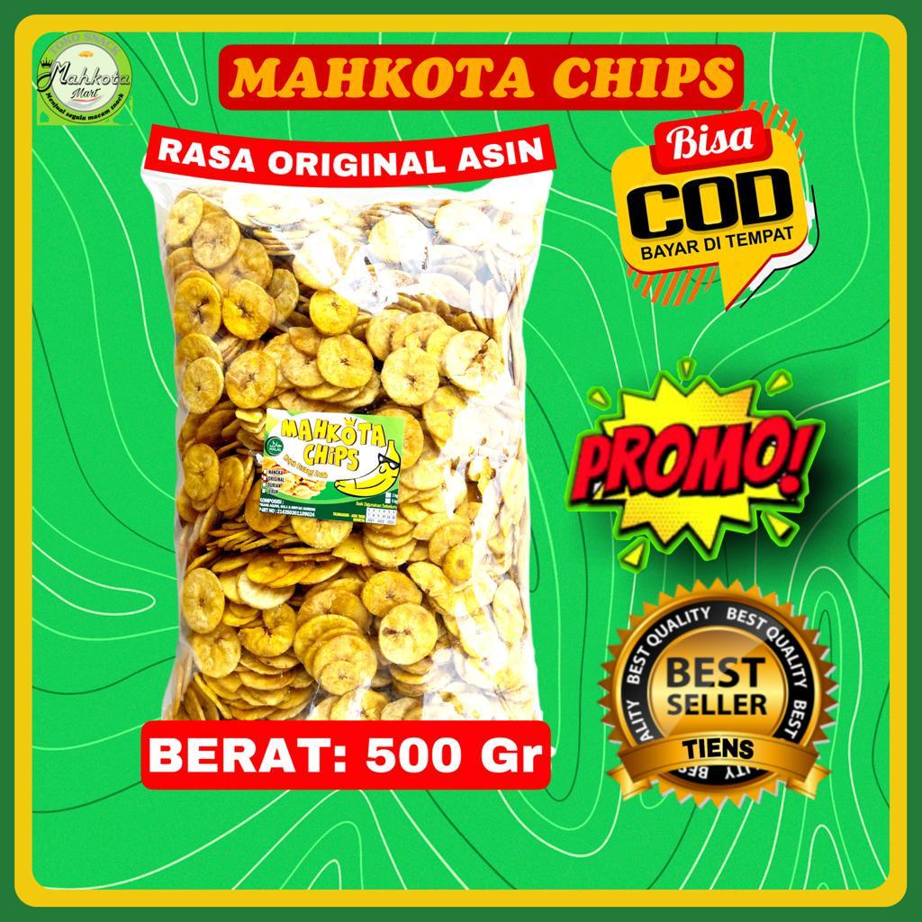 Jual KERIPIK PISANG RASA ORIGINAL ASIN ISI 500 GR, KRIPIK PISANG ...